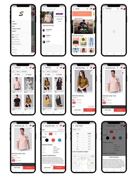 download stylo myntra clone flutter ecommerce app template