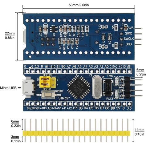 Xinte Arm Cortexm3 Stm32f103c8t6 Stm32 Minimum System Development