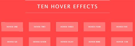 Free Html CSS Hover Effects 2024 Download In Zip
