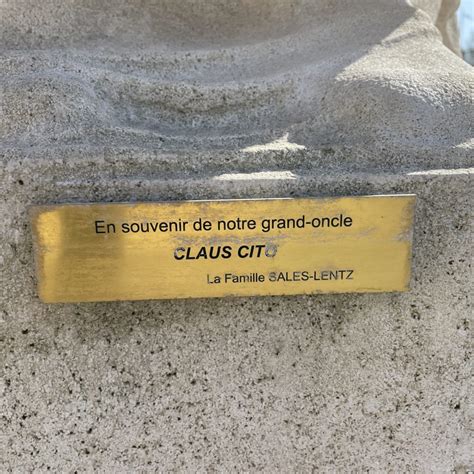 Statue De Claus Cito Wikilux