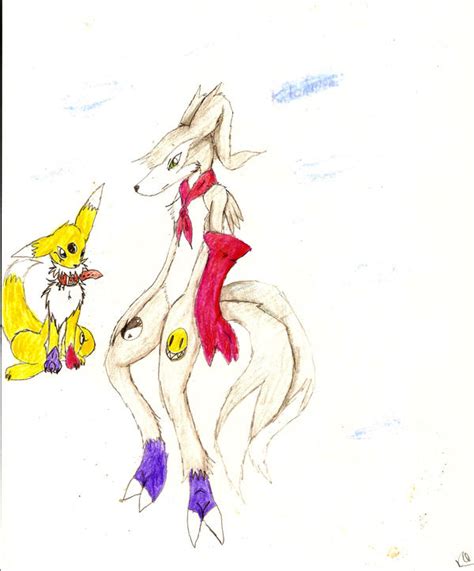 Impmon Renamon Contest Entry By Impmon Fans United On Deviantart