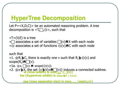 Ppt Tree Decomposition Methods Chapter 9 Powerpoint Presentation