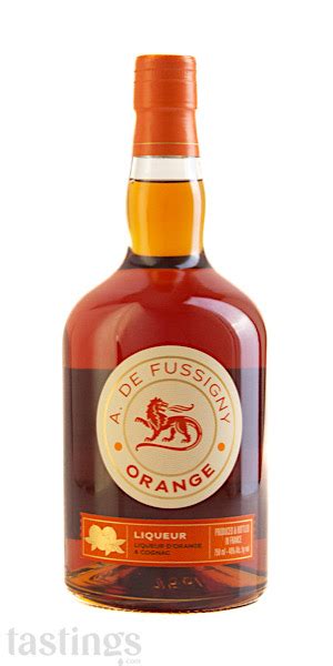 A De Fussigny Orange Cognac Liqueur France Spirits Review Tastings