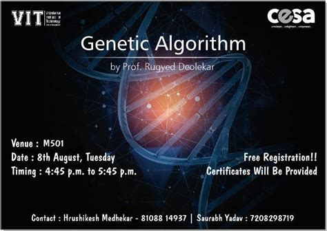 Vidyalankar Institute Of Technology Mumbai On Linkedin Genetic