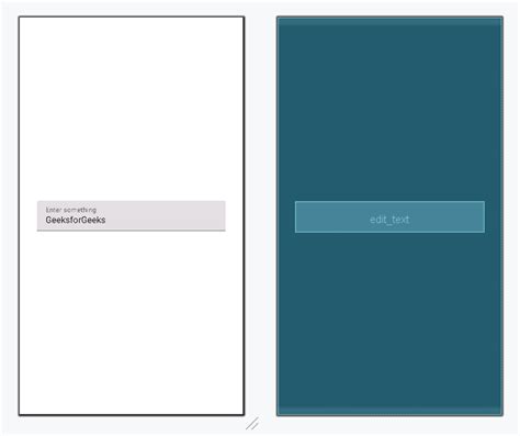 Material Design EditText In Android With Example GeeksforGeeks