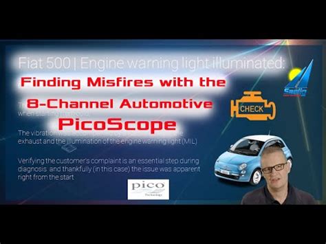 Finding Misfires with the 8-channel Automotive PicoScope from Saelig - YouTube