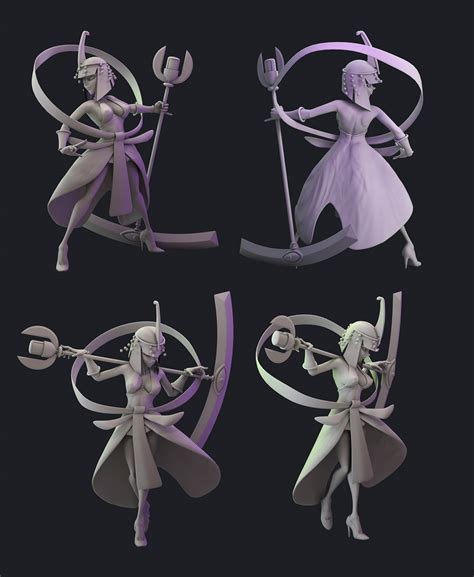 Skullgirls Eliza D Model Behance