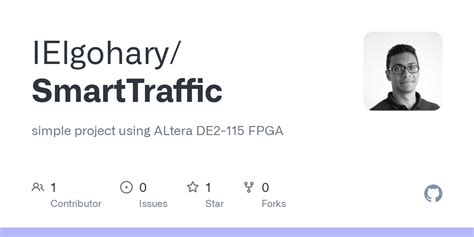 Github Ielgoharysmarttraffic Simple Project Using Altera De2 115 Fpga