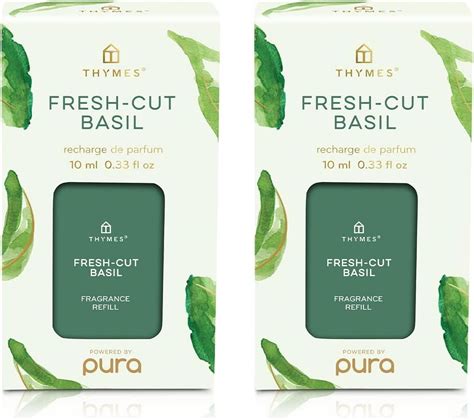 Fresh Cut Basil Pura Smart Home Plug In Diffuser Refills Pura Diffuser Refills With A Fresh