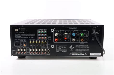 Onkyo Tx Sr600 Audio Video Receiver No Remote