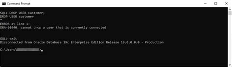How To Drop Delete User In Oracle With Examples