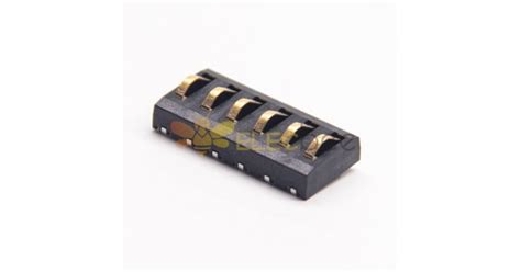 Connector 6Pin Female Socket PH4 0 PCB Mount SMD Golder Battery Connector