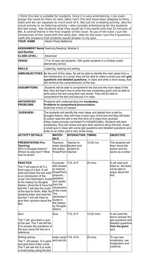 Assignment For Module 6 2 Table Pdf