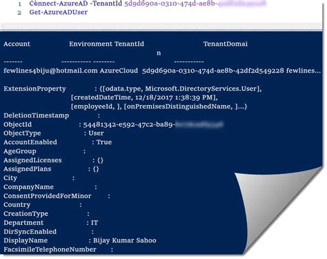 Get Azureaduser Azure Lessons