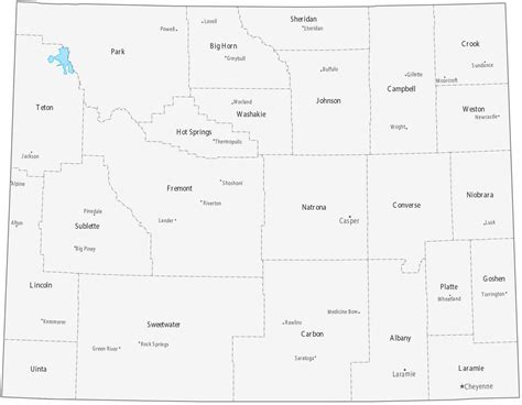 Wyoming County Map Us Maps