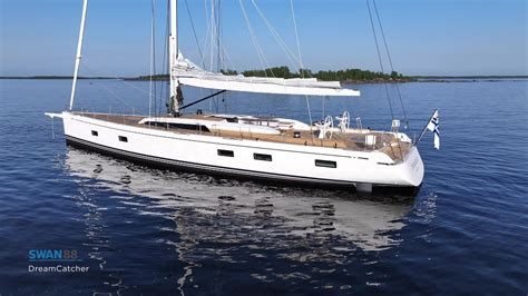 Dreamcatcher On Board Nautor Swans 28m Sailing Yacht With Hybrid