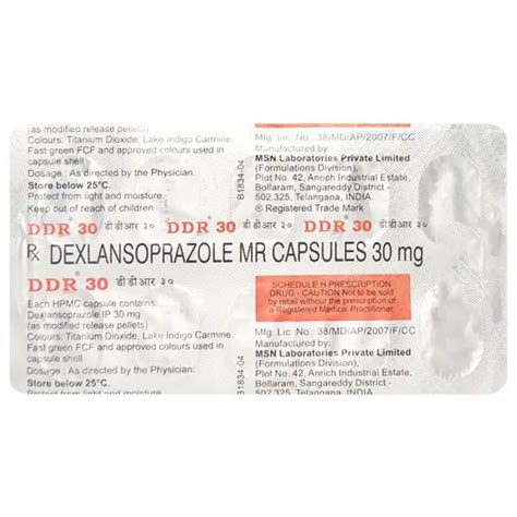 DDR 30 Capsule MR View Usage Side Effects Price And Subtitute EGMEDI