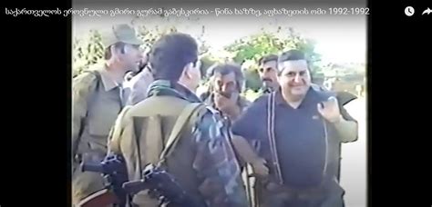1993 წლის სექტემბერი სოხუმის მერი გურამ გაბესკირია წინა ხაზზე ვიდეო Gmas Ge