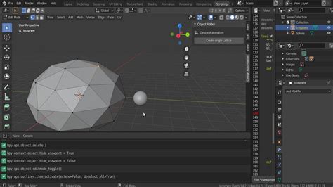 different kinds of lattice structure using blender