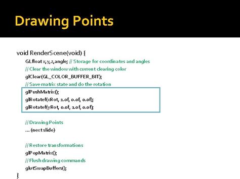 Chapter 3 Drawing Primitives In Space Open Gl