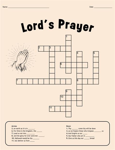 The Lord S Prayer Printable Pdf 3 Versions Artofit