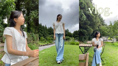 Vlog 직장인 일상 브이로그 I 여름 휴가 2박 3일 제주도 여행 1편 • 서귀포 애견동반 식당 카페 추천 코스 • 먹로그 고사리해장국 쌀쑥찐빵 오메기떡 흑돼지