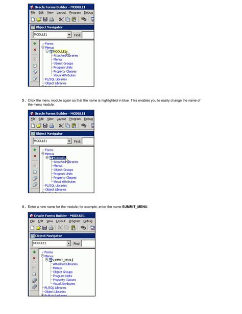 Pdf Creating Oracle Forms Menus Dokumentips