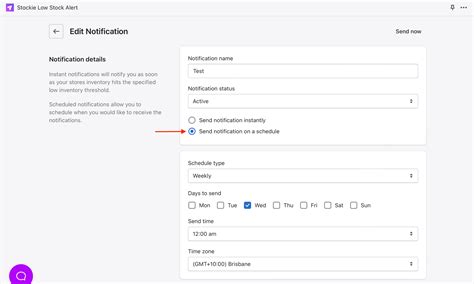 Whats The Difference Between Instant And Scheduled Notifications Stockie