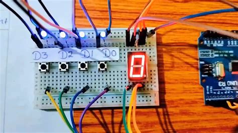Arduino Embeddedsystems Iot Bcdcounter 7segmentdisplay Electronics Parthiv S N 13