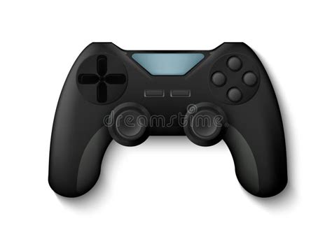 Joystick Realistic Gamepad 3d Play Console For Control Game Character