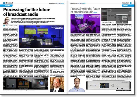 Processing For The Future Of Broadcast Audio InBroadcast