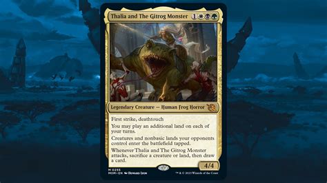 [mom] Thalia And The Gitrog Monster R Magictcg