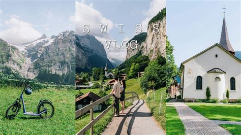 🇨🇭스위스 여행 브이로그 그린델발트 피르스트 라우터브루넨 트로티바이크 타는 영상 Youtube