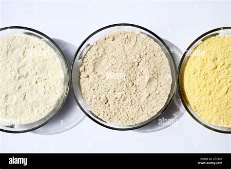 Flour Types Hi Res Stock Photography And Images Alamy