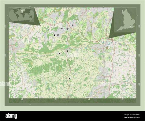 Mole Valley Non Metropolitan District Of England Great Britain Open Street Map Locations Of