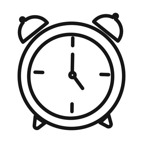 Minutes Analog Clock Icon White Background 50787692 Vector Art At Vecteezy