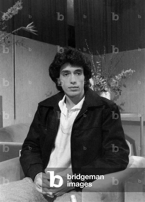 Image Of Singer Frederic Francois During A Tv Programme 1976 Photo
