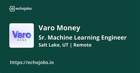 varo money is hiring sr machine learning engineer [remote