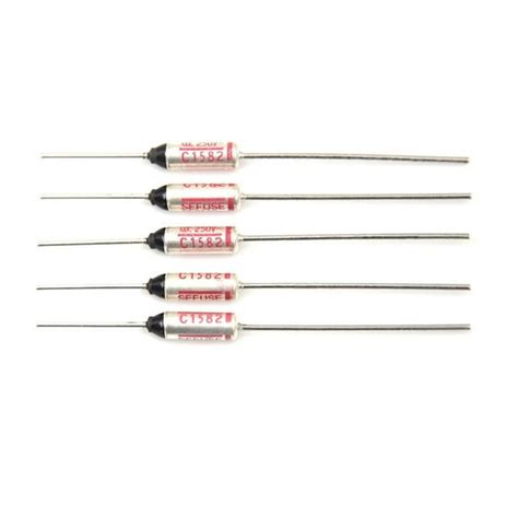 5pcs SF214E Sefuse Cutoffs NEC Thermal Fuse 216°C 216 Celsius Degree ...
