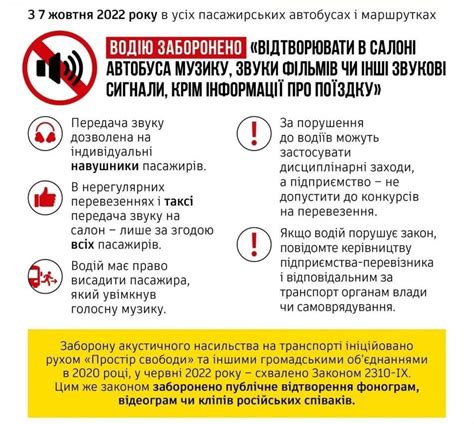 В Україні відсьогодні заборонено акустичне насильство у транспорті — УСІ Online