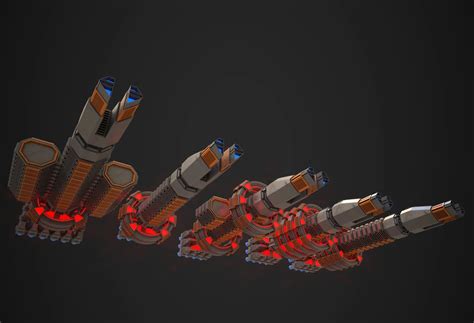 Modular Spaceship Two Flippednormals