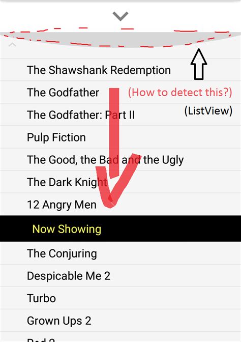 Java How Detect When We Were Dragging Listview Edges Stack Overflow