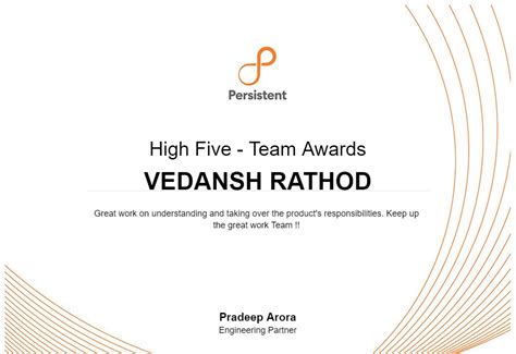 vedansh rathod on linkedin thrilled to share that i have received the