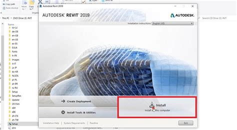 Instructions For Downloading And Installing Autodesk Revit 2019 Software For Free