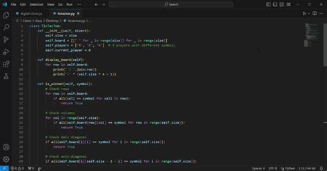 Asma Nowmin On Linkedin Internpe Python Gamedevelopment Tictactoe