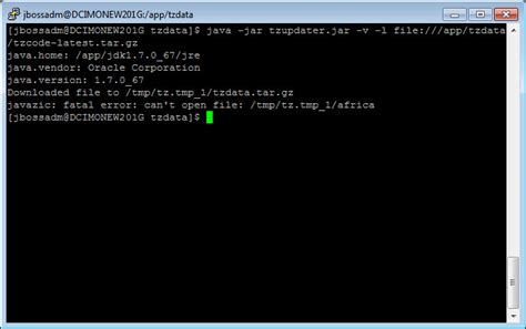 TimeZone Data Updater Java To Tzdata E Stack Overflow