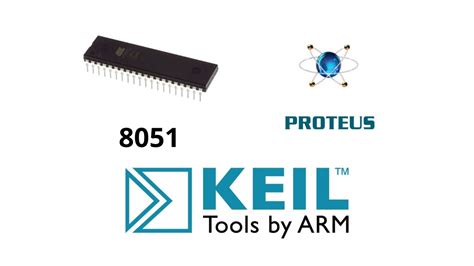 8051 Proteus Simulation Blink Led Youtube