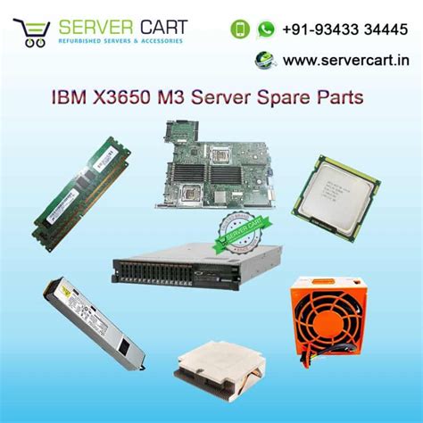 ibm system x3650 m3 server spare parts servercart