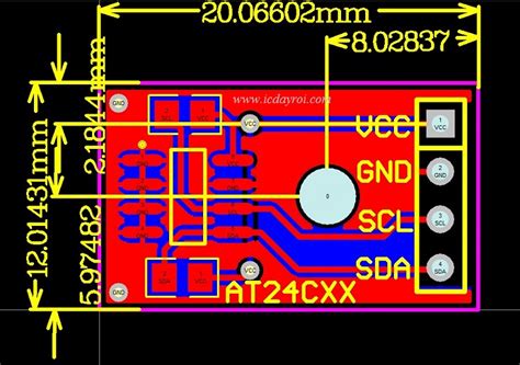 Module Eeprom At24c02 I2c