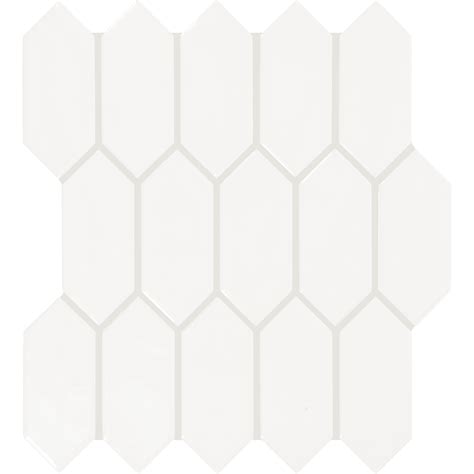 Daltile Mythology 2 X 5 Ceramic Picket Mosaic Tile Set Of 12 Wayfair